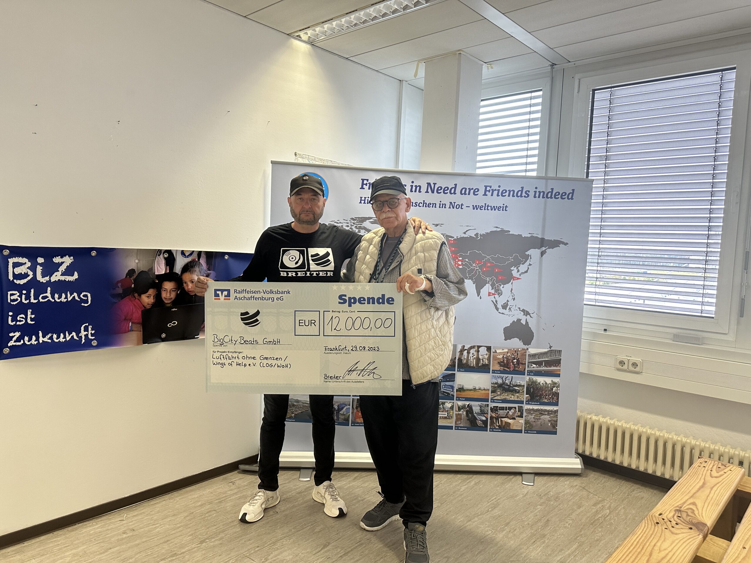 Starke Unterstützung für LOG/WoH-Bildungsprojekte - Luftfahrt ohne ...